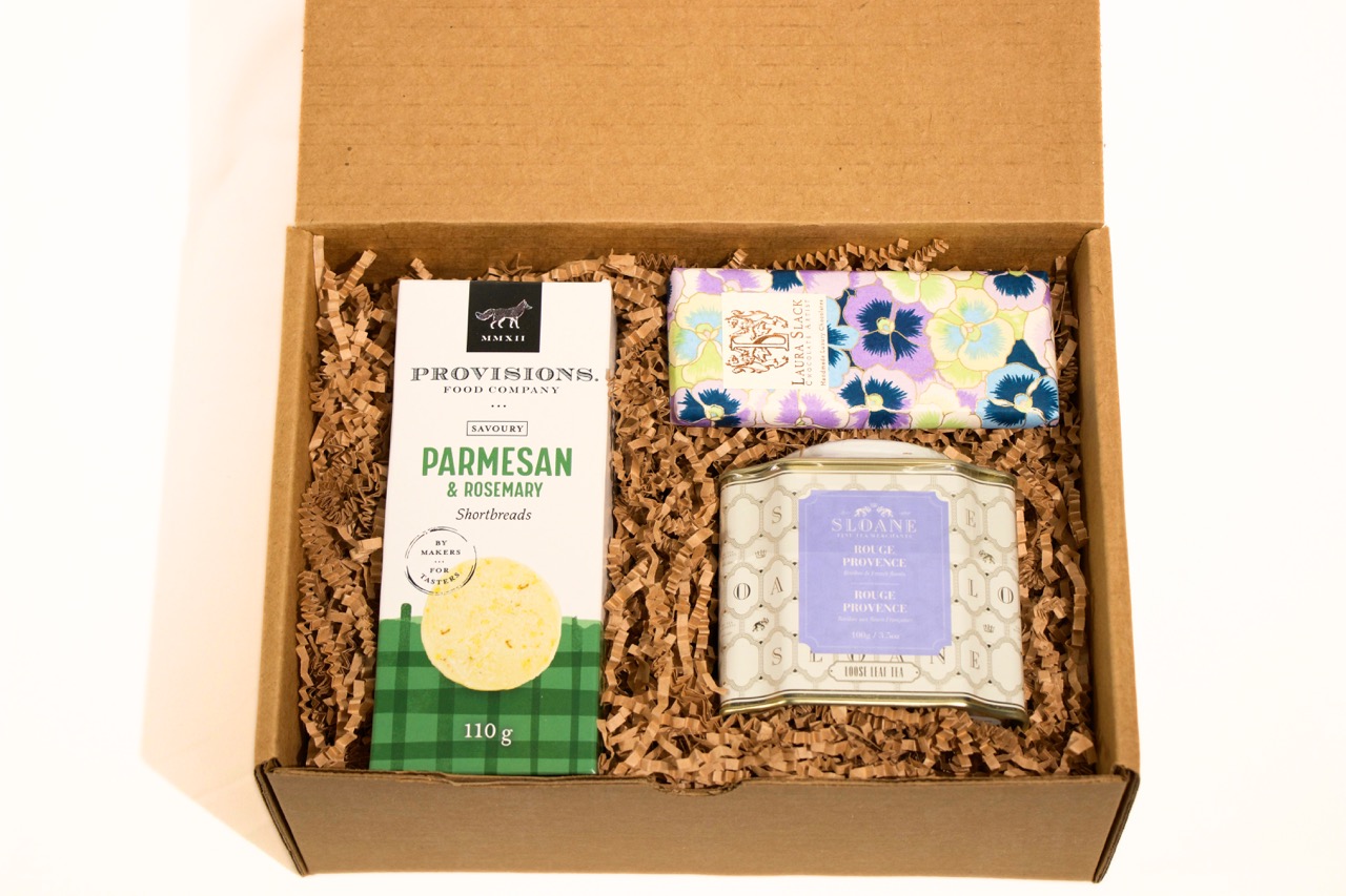 Tea Time Box (*Incl. Branded Gift Message + QR Code*) -- Wavy ...
