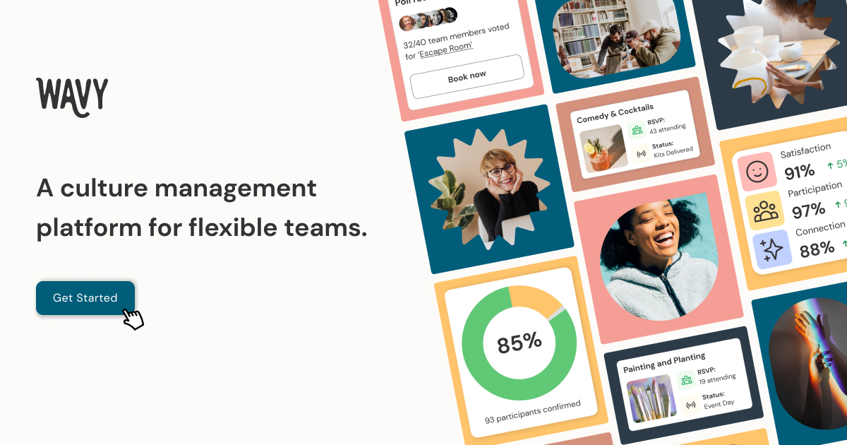 Wavy - A culture management platform for flexible teams.